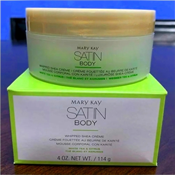 Mary Kay | Skincare | Mary Kay Satin Body Shea Crme White And Green ...